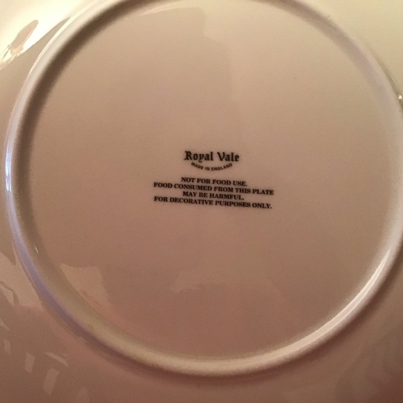 Vintage | Accents | Royal Vale Floral Decorative Plate | Poshmark